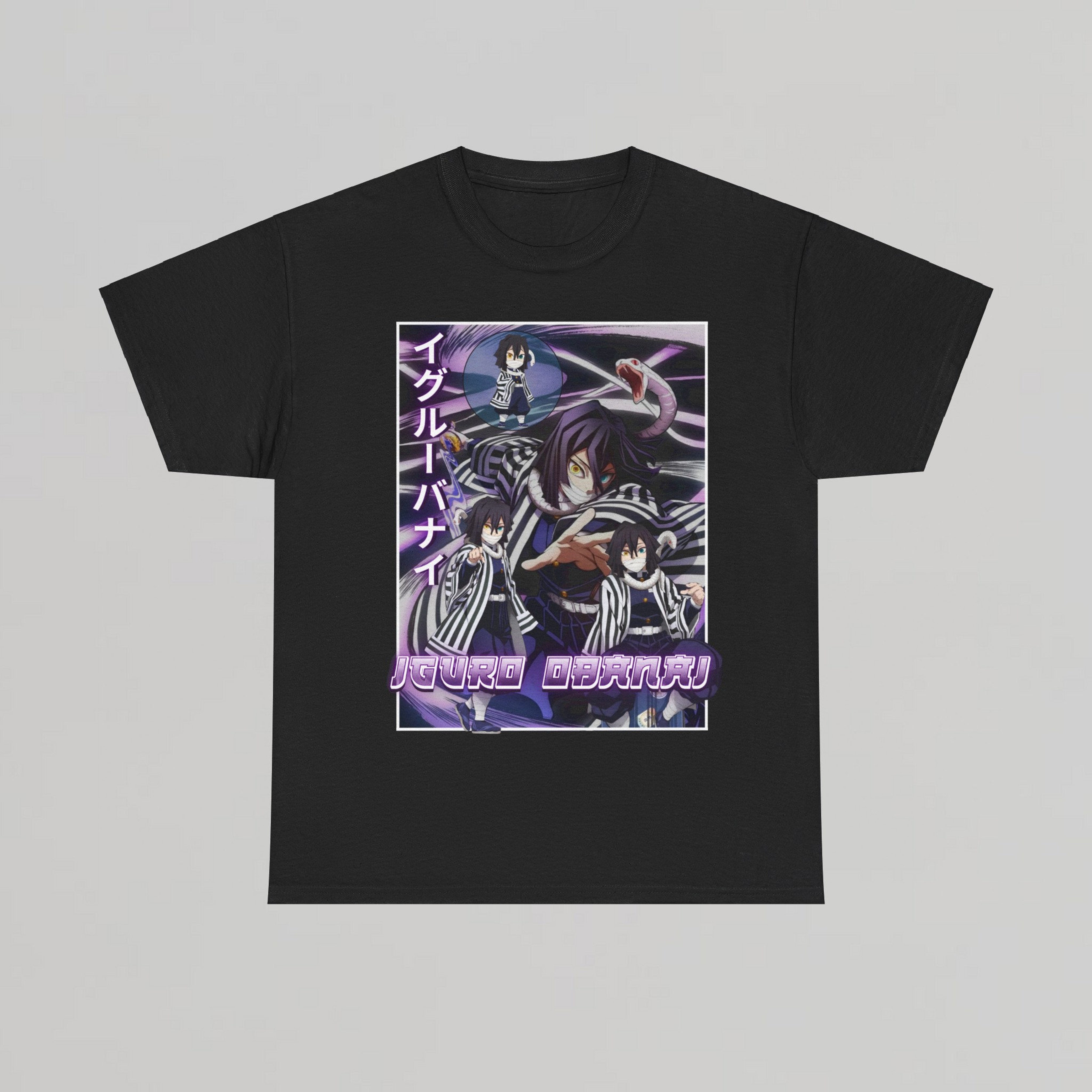 Iguro Obanai Lamae Graphic Tee - Walmart.com
