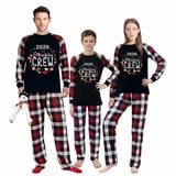 Ihaphap Family Christmas Matching Pajamas 2026 Christmas Crew Black ...