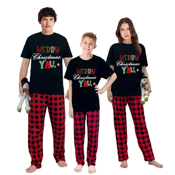 Ihaphap Family Matching Christmas Pajamas Set, Merry Christmas Y'all ...