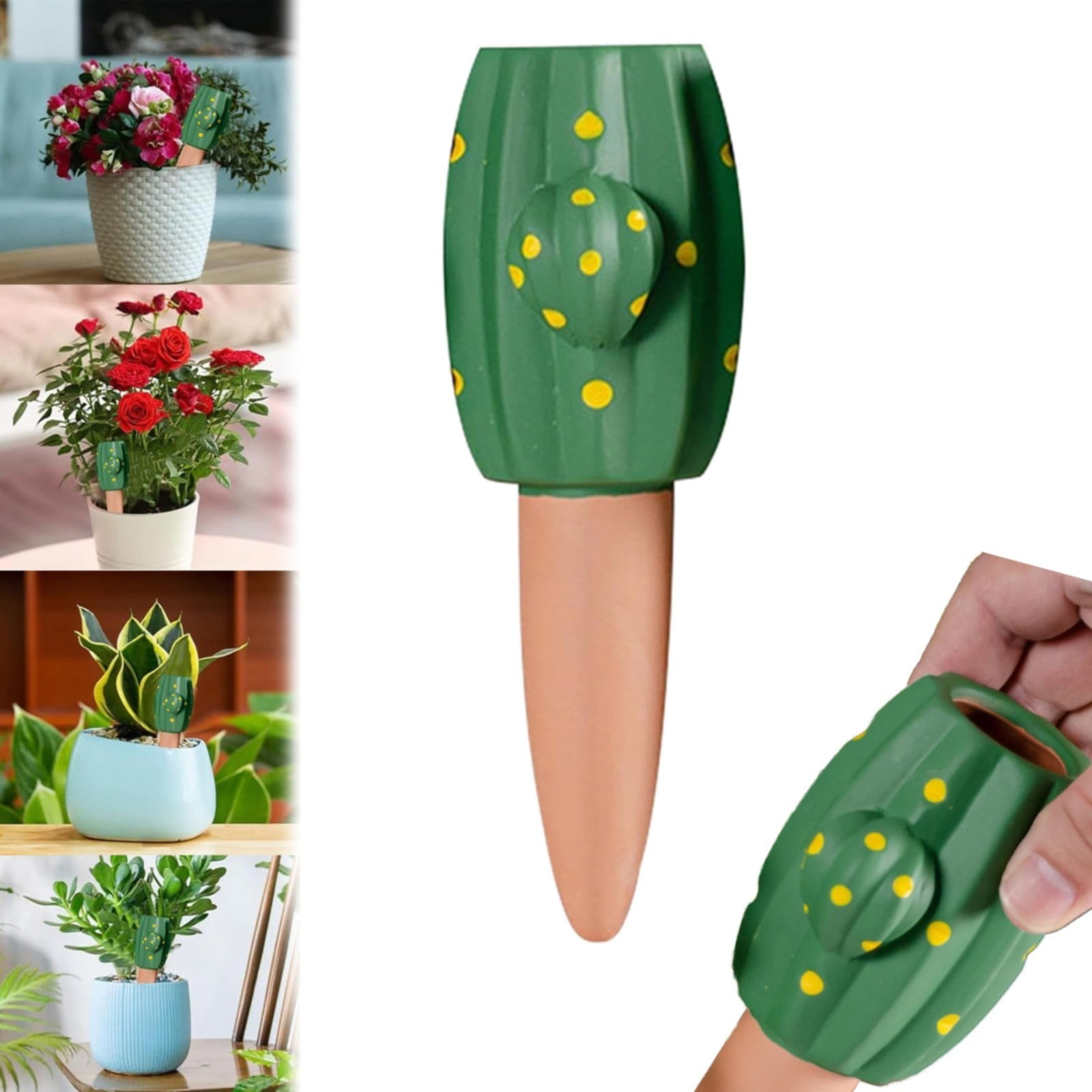 Iheaun Automatic Water Dripper Clearance Irrigation Planter Insert Clay ...