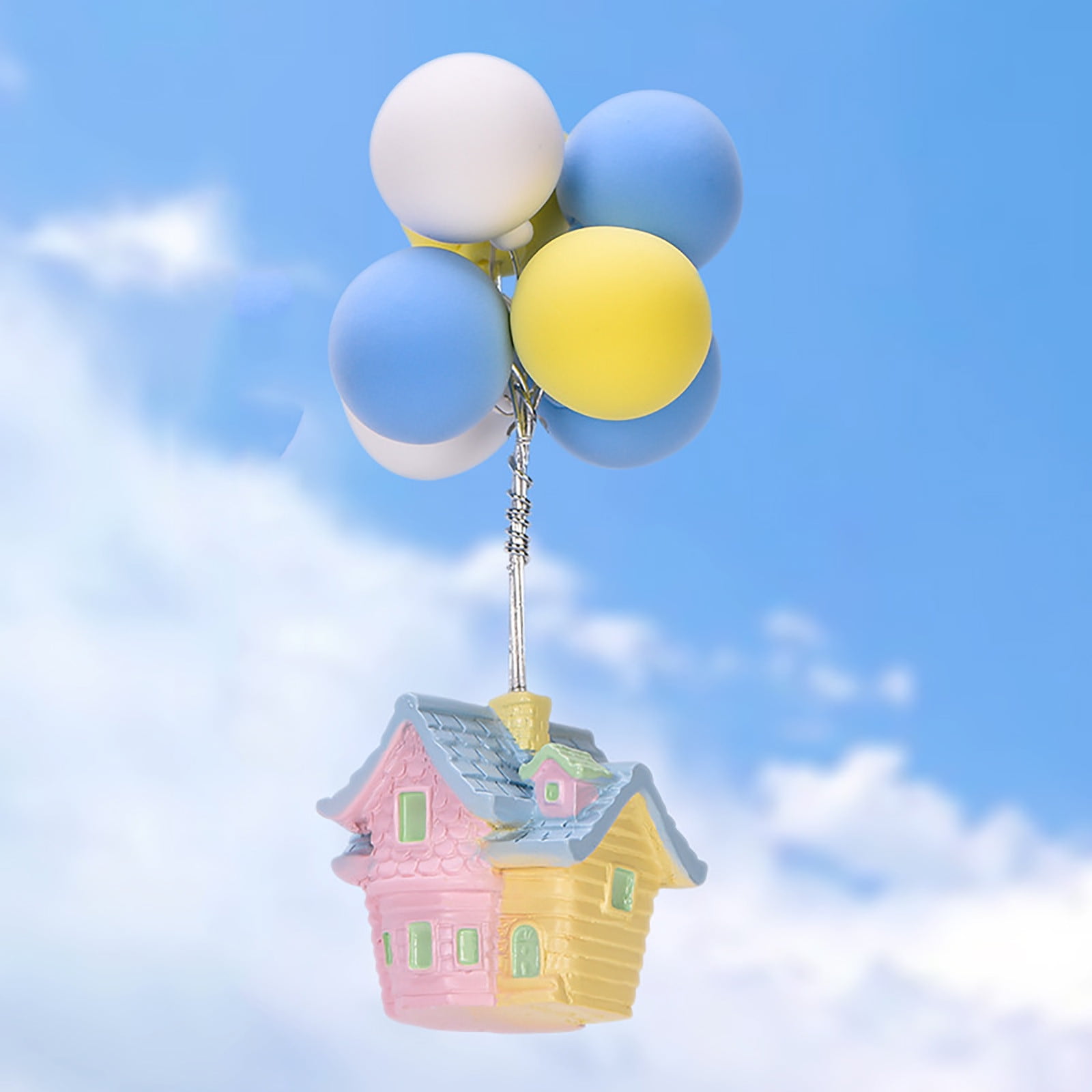 Ihgeha Mantle Decor Miniature Fairy Garden Stone Balloon House Mini ...