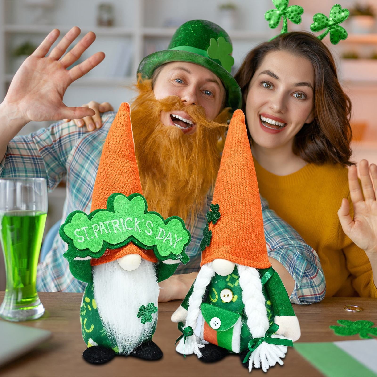 Ihgeha Ornaments Gifts for Women 1x St Day Gno,Mes Decorations 2/4 Pcs ...