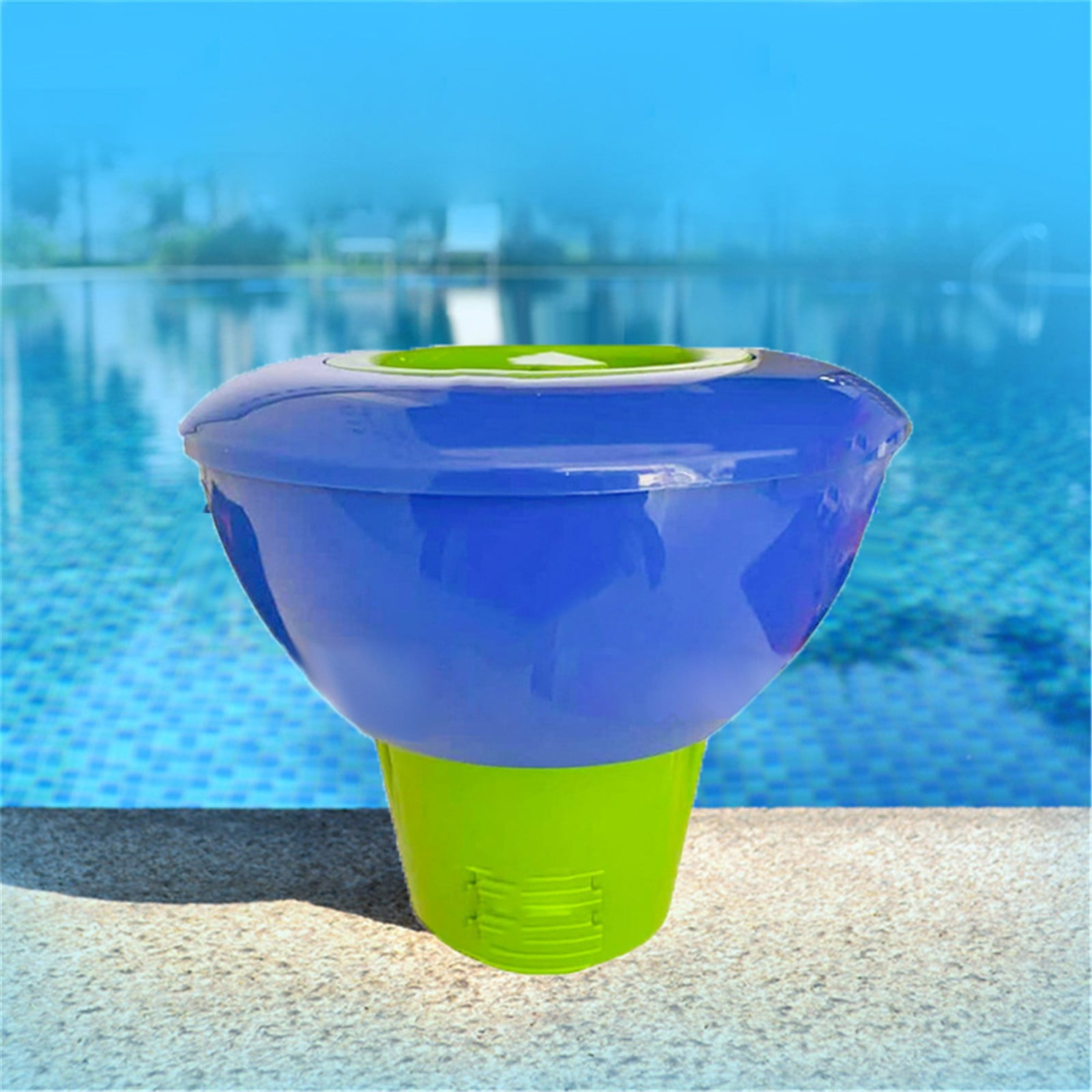 Ihhxbz 8-inch Telescopic Floating Chlorine Dispenser for Swimming Pools ...