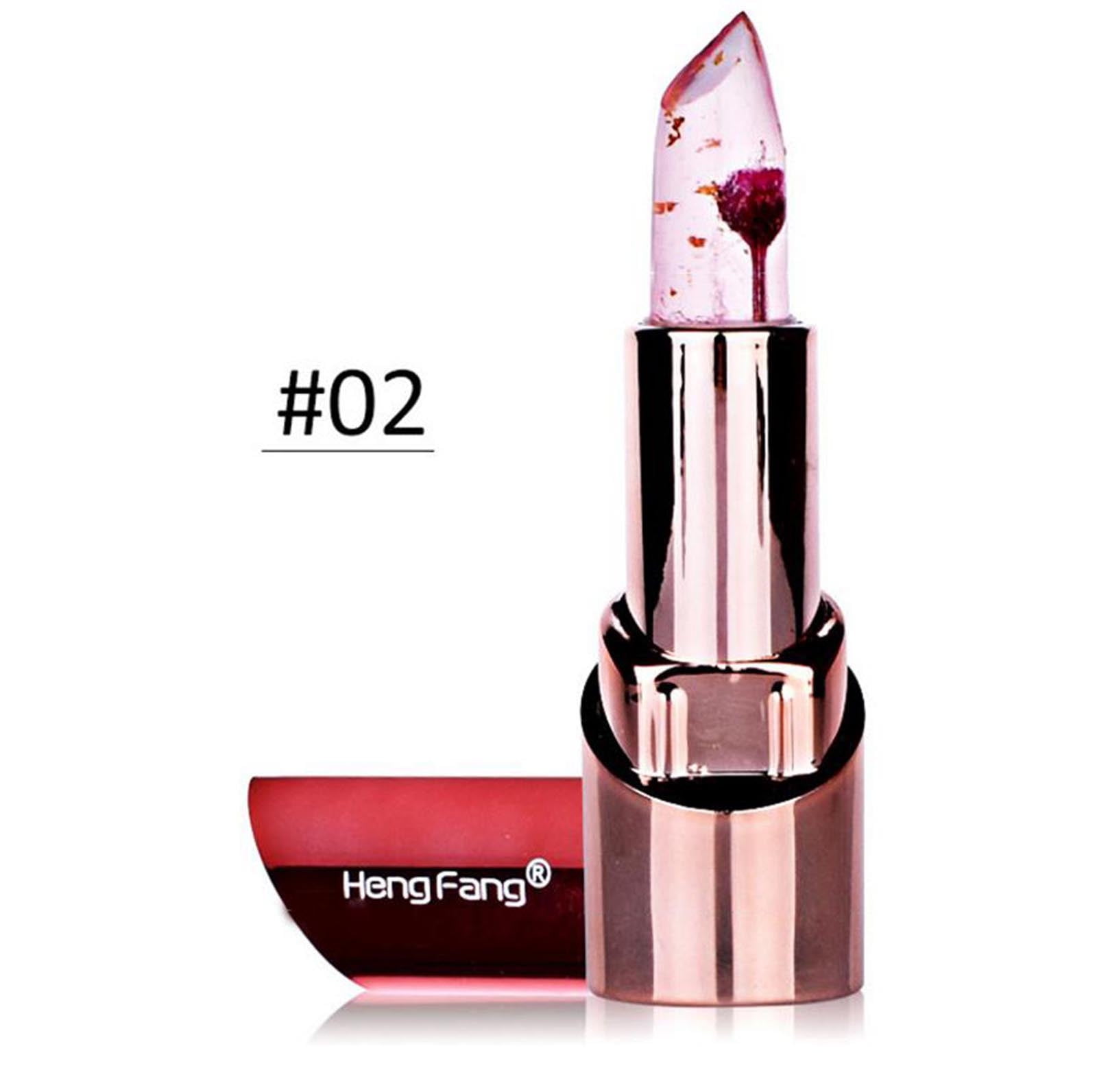 Ihhxbz Big holiday Savings Beauty Bright Flower Crystal Jelly Lipstick ...