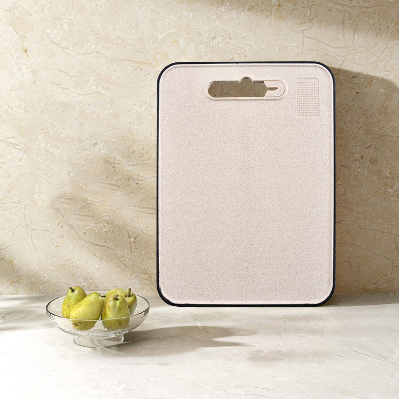 Ihhxbz Cereal Straw Cutting Board with Knife Sharpener Household ...