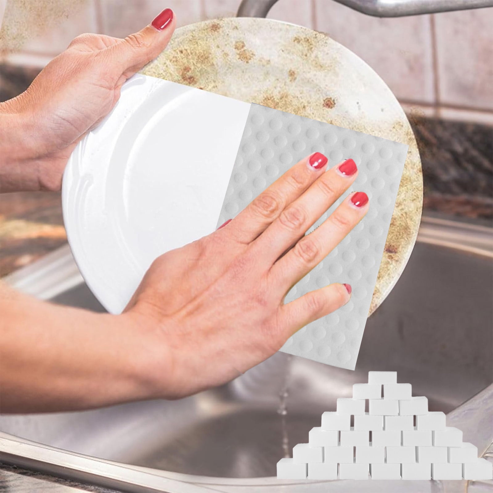 Ihhxbz Sponge Eraser Kitchen Cleaning Tool Effective Kitchen Cleaning ...