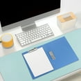 Ihhxva A4 Document Folder, Dual Clip File Holder for Workspace ...