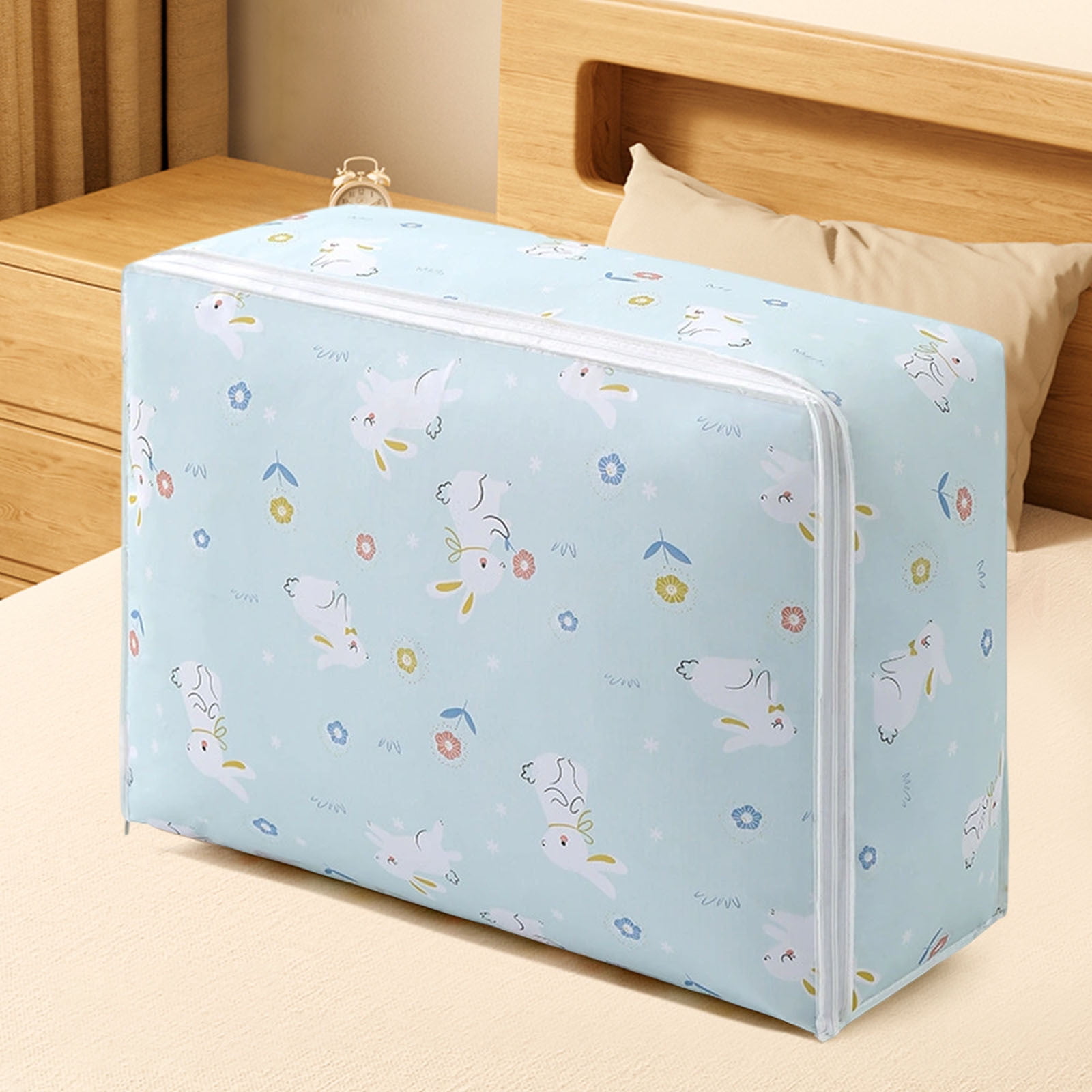 Ihhxva Large Capacity Storage Bag, Portable Wardrobe Sorting Box with ...