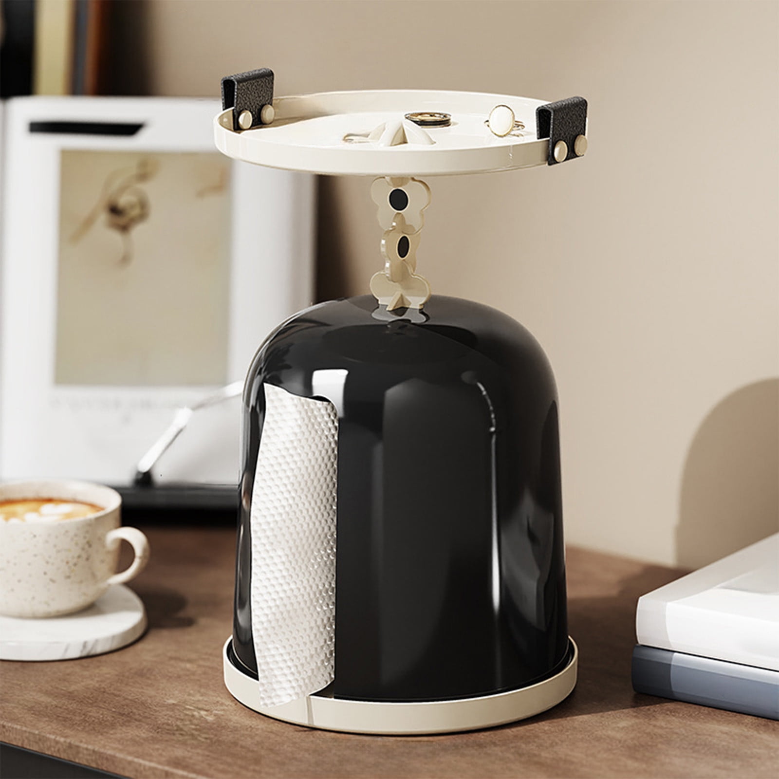 Ihhxva No Drill Waterproof Tissue Box Holder, Desktop Organizer, Multi ...