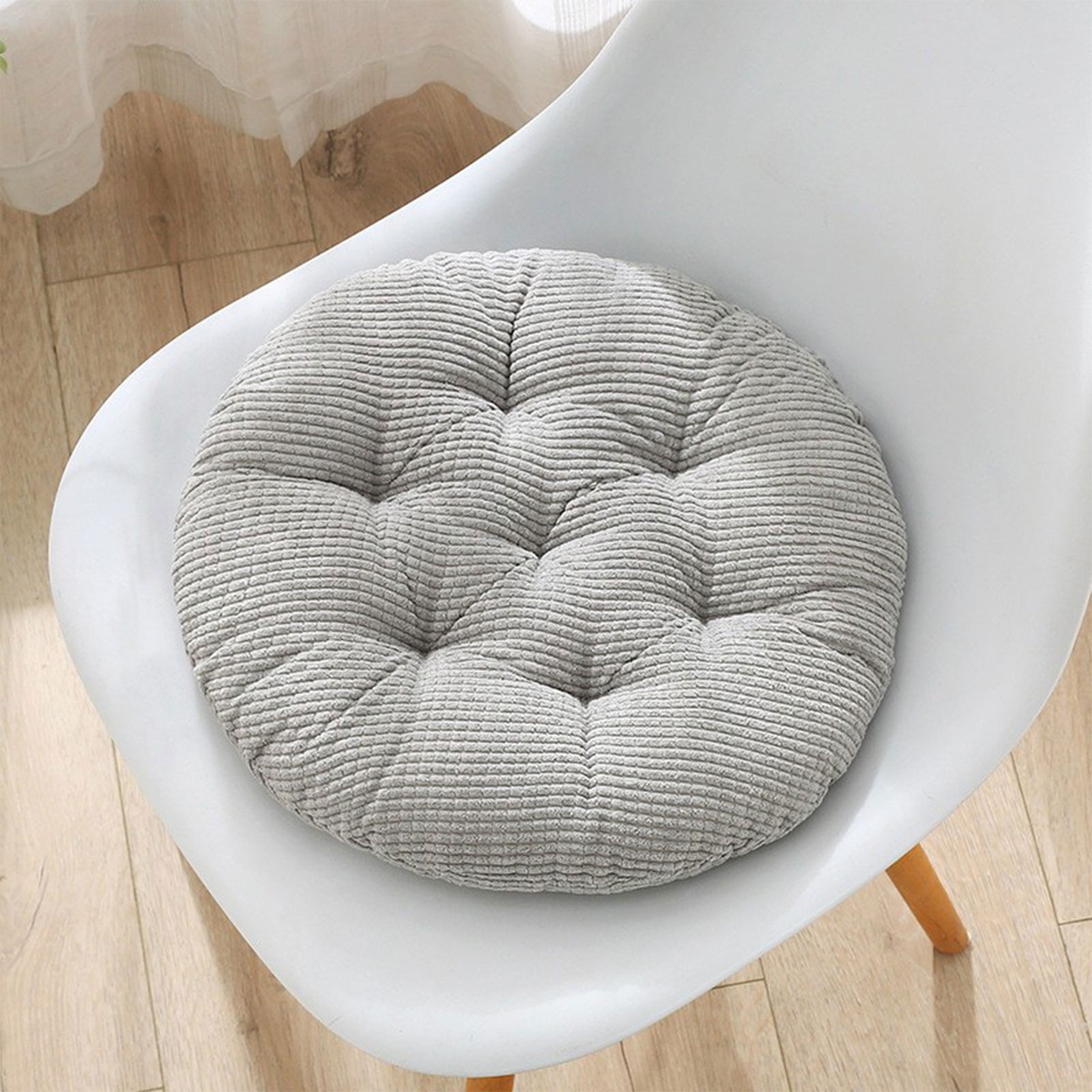 Ihhxva Solid Color Chair Cushion, Thickened Soft Padded Floor Seat ...