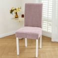 Ihhxva Velvet Stretchable Chair Covers, Removable and Washable Elastic ...