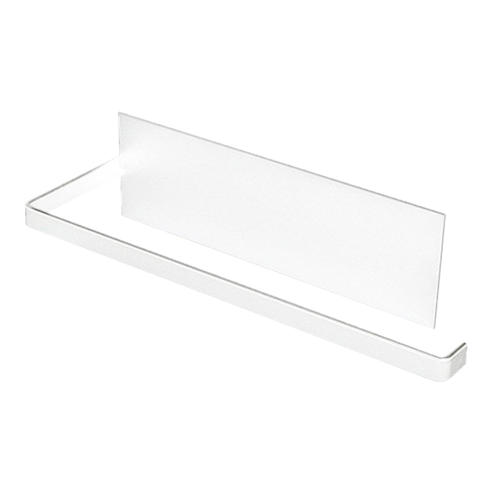 Ihhxva White Magnetic Towel and Paper Towel Holder, Bathroom and ...