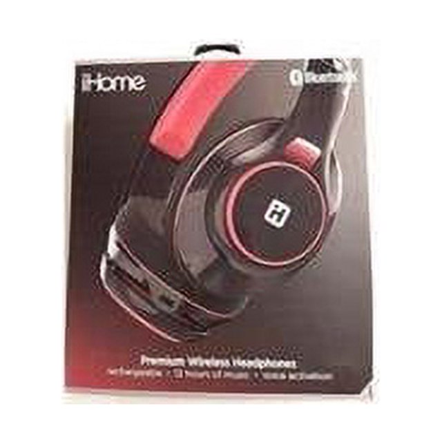iHome iB92B Earphones, Bluetooth, Rechargeable, Wireless Headphone with ...