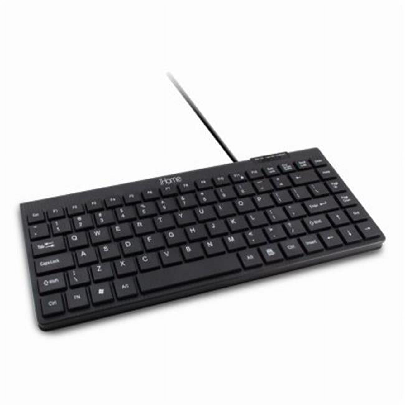 Lifeworks Technology Group 215735 Compact USB Keyboard, Black - Walmart.com