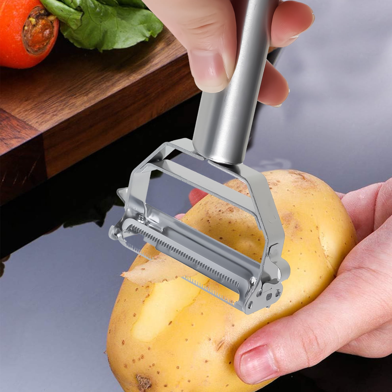Ihvewuo Multifunctional Single Blade Peeler Portable Multifunctional ...