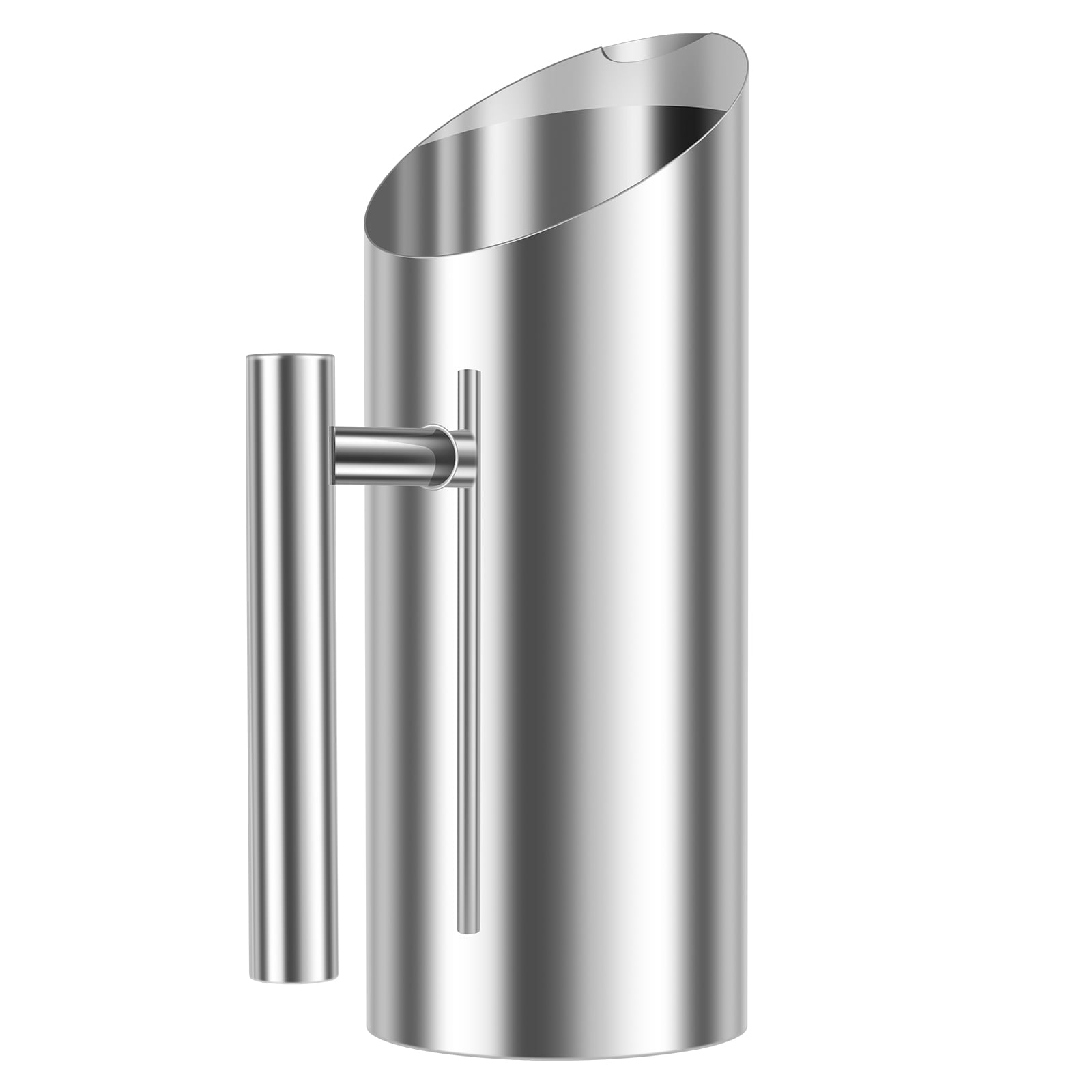 Ihvewuo Stainless Steel Water Pitcher Carafe with Ice Guard and Handle ...