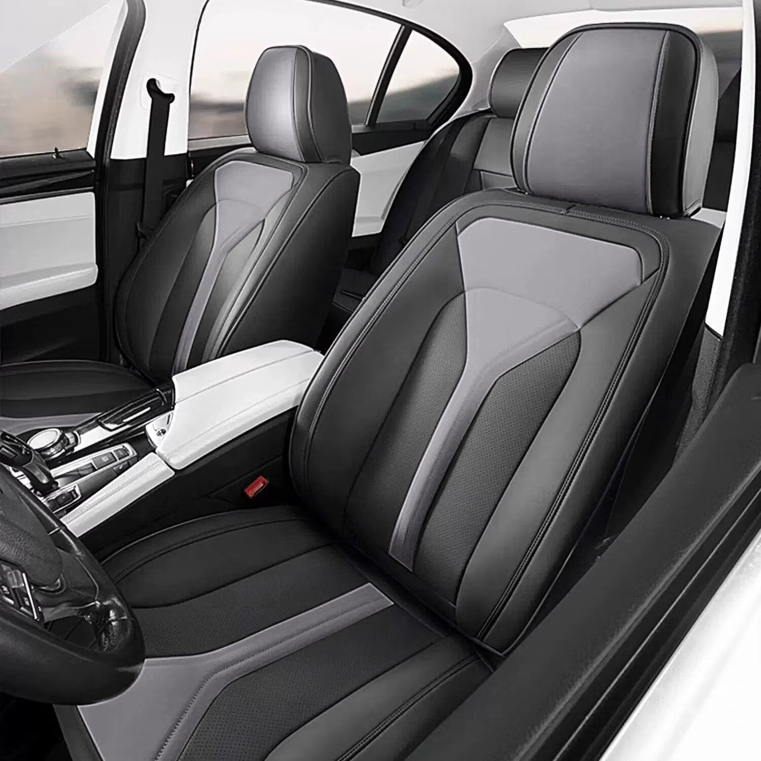 HQBQBUG Car Front Seat Cover Fit for Toyota 4Runner 2003-2024 2025 ...