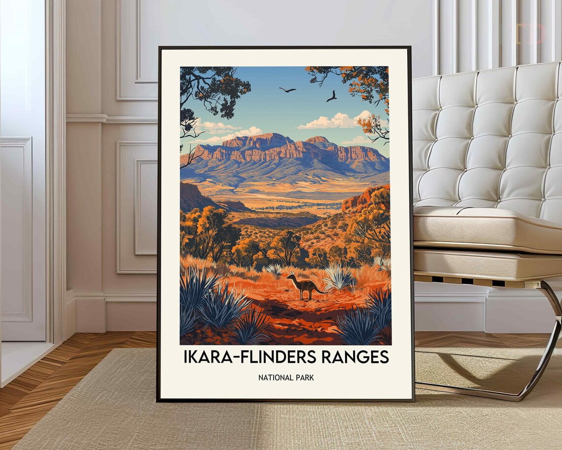 Ikara-Flinders Ranges Poster, Ikara-Flinders Rangesikara-Flinders ...