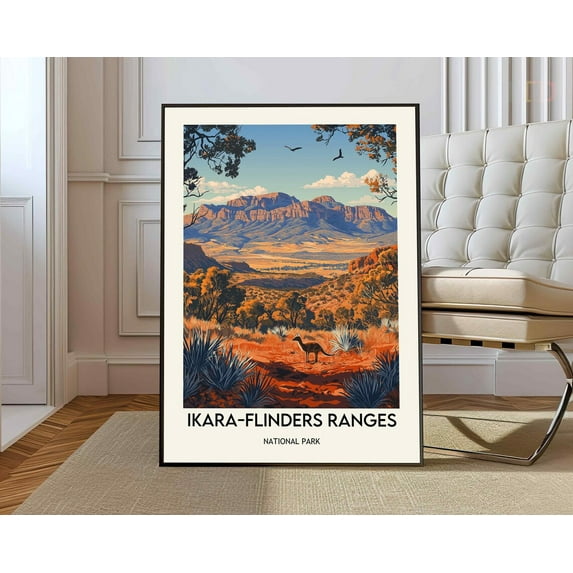 Ikara-Flinders Ranges Poster, Ikara-Flinders Rangesikara-Flinders ...