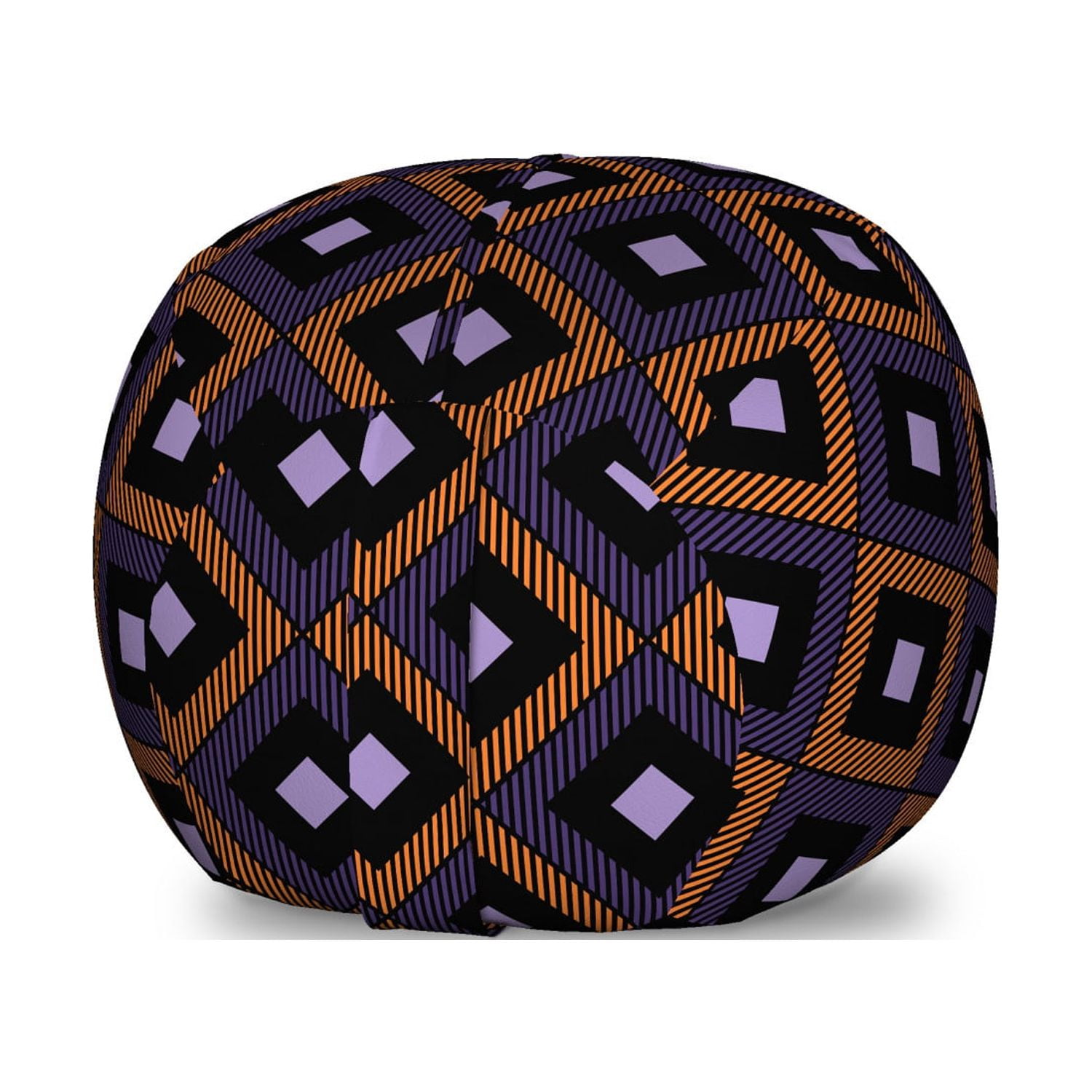 Ikat Storage Toy Bag Chair, Repeated Diamonds and Hatch Lines Native ...