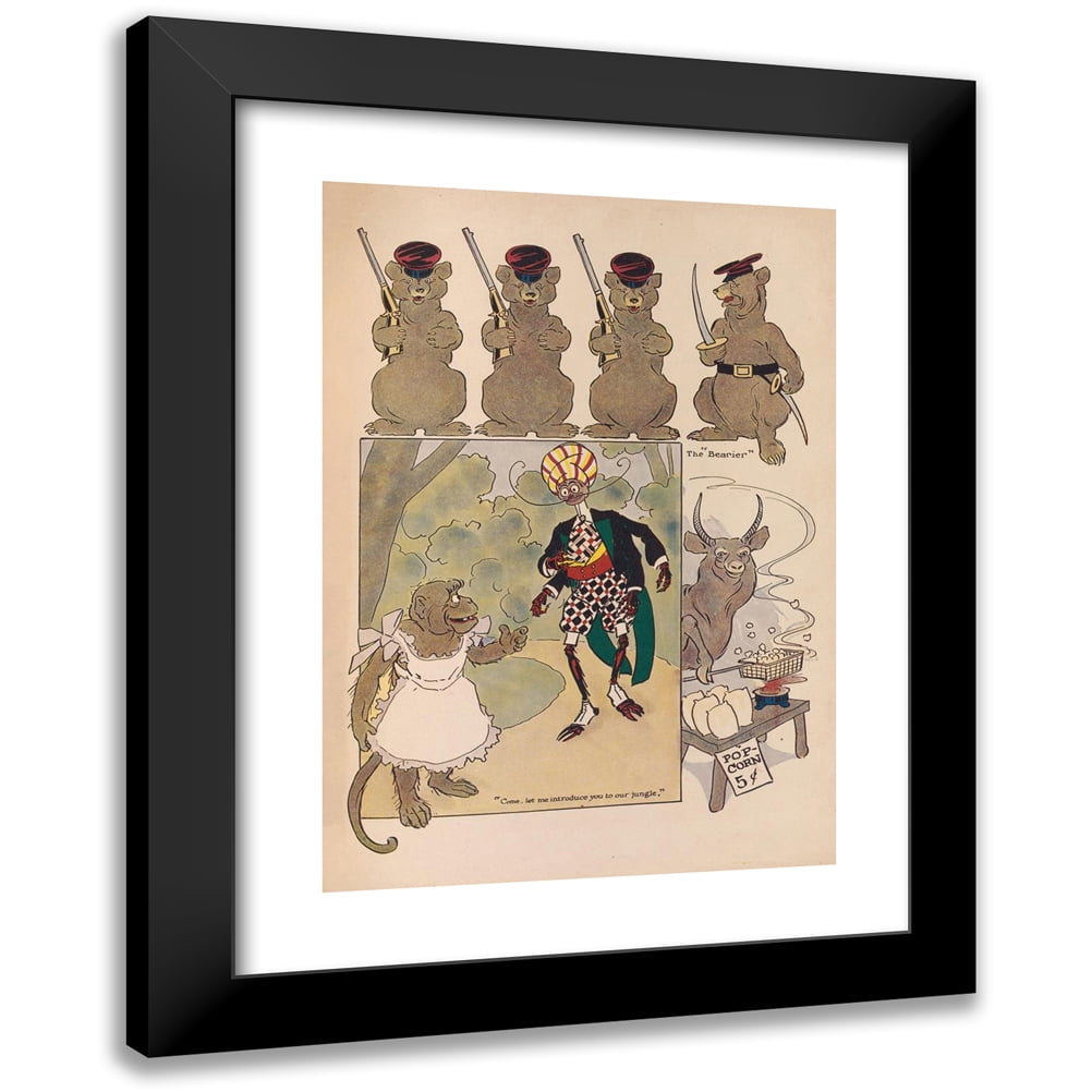 Ike Morgan 11x14 Black Modern Framed Museum Art Print Titled - The ...