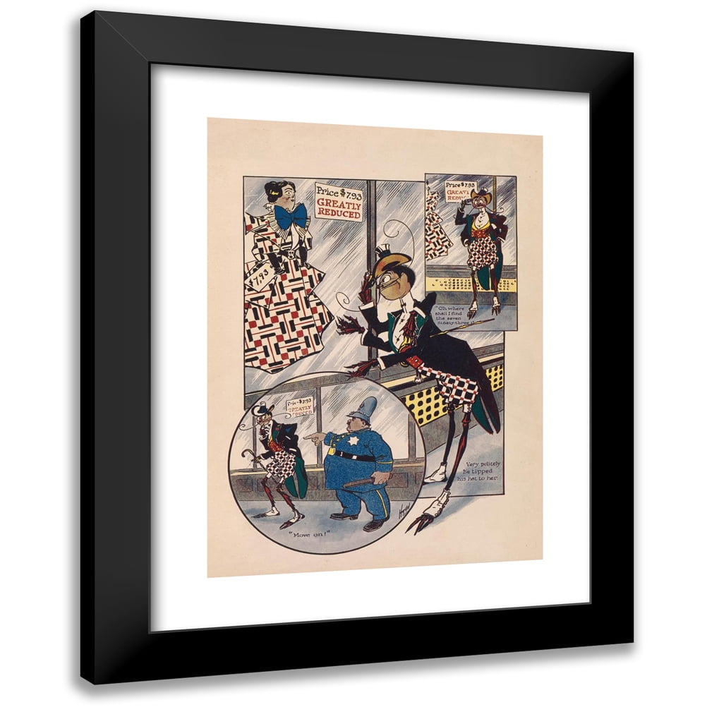 Ike Morgan 18x24 Black Modern Framed Museum Art Print Titled - The ...