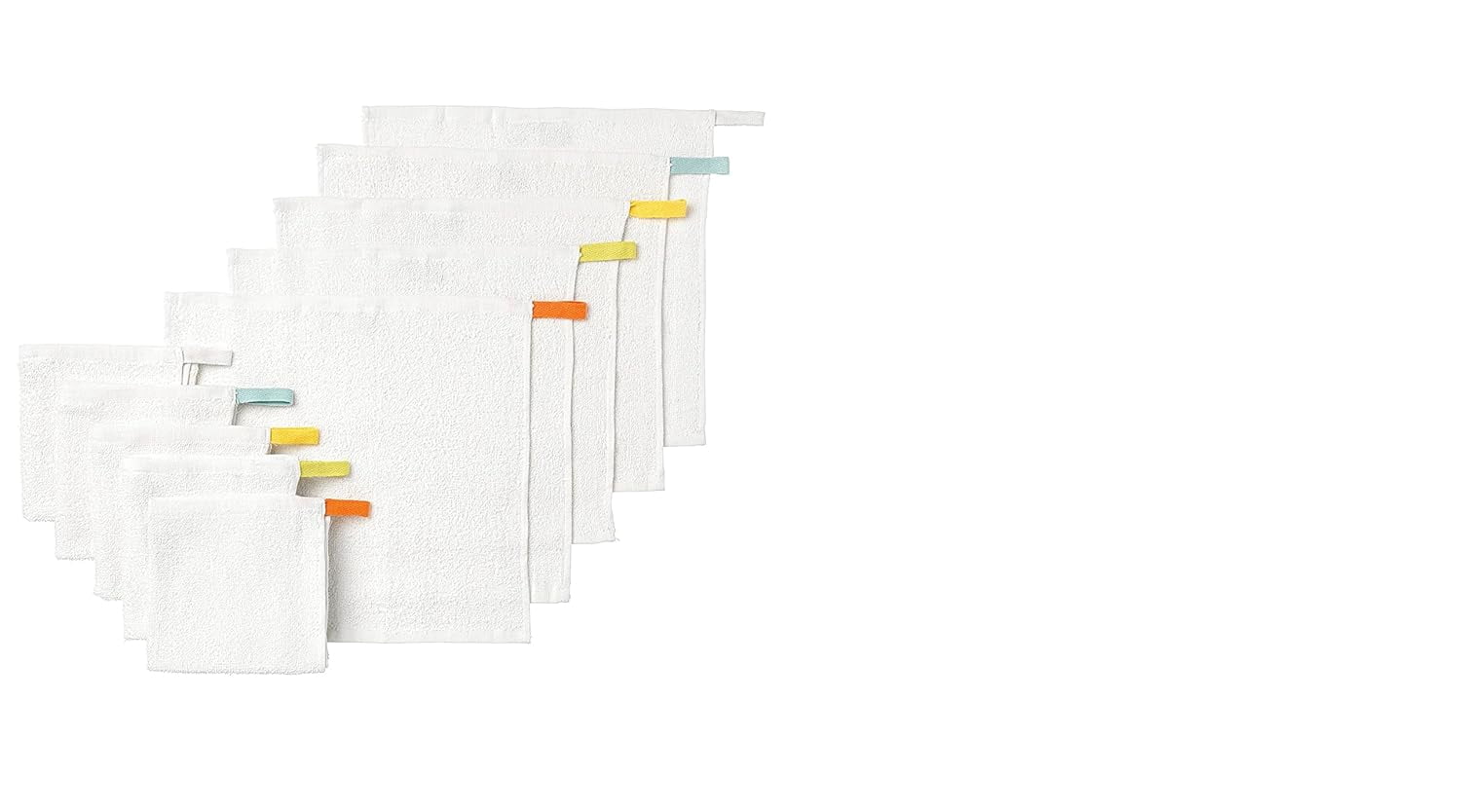 Ikea KRAMA Washcloth White 30x30 cm Pack of 10 Pieces - Walmart.com