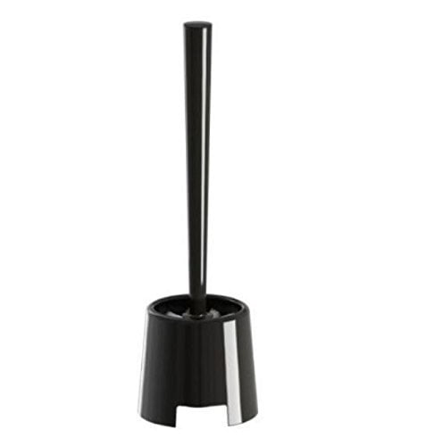Ikea Plastic Black Toilet Cleaning Brush with Holder Pack of 1 with ...
