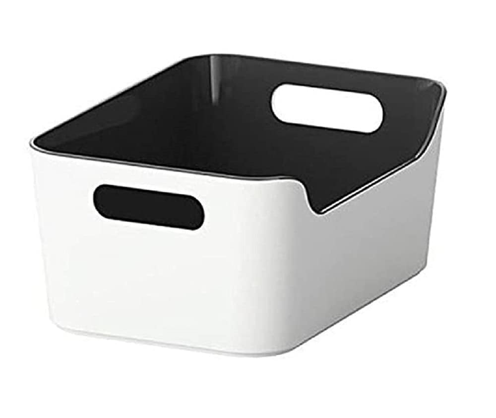 Ikea Rectangular Variera Box Black 24x17 cm - Walmart.com