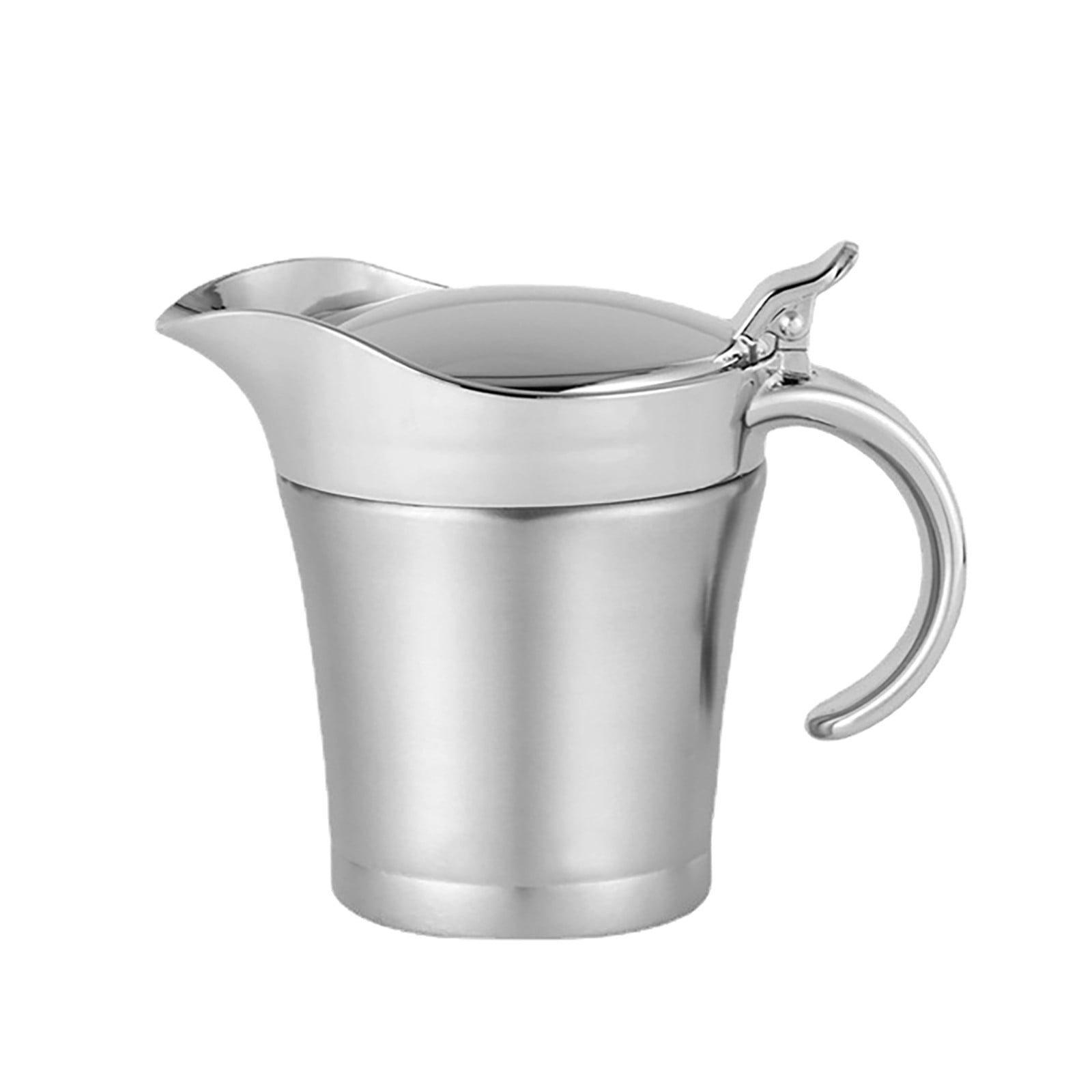 Ikeay 1X Sauce Pot, 304 Stainless Steel Double Layer Insulation Flavor ...