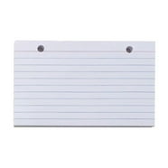 3x5 Index Card Holder with 100 Heavyweight Ruled Index Cards and 25 ...