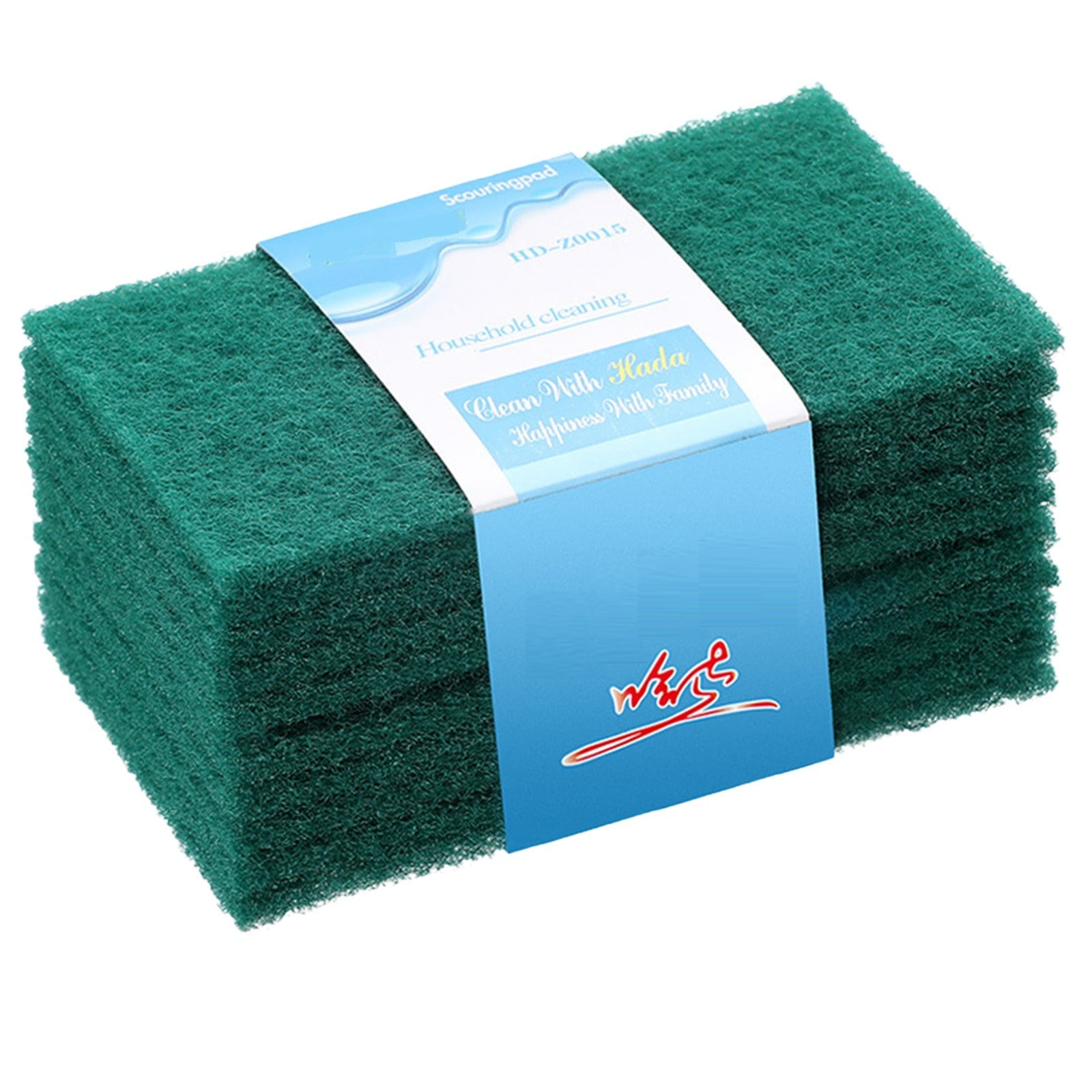 Ikeay 5-Pack Silicone Cleaning Sponge, Non-Scratch Reusable Dishwashing ...