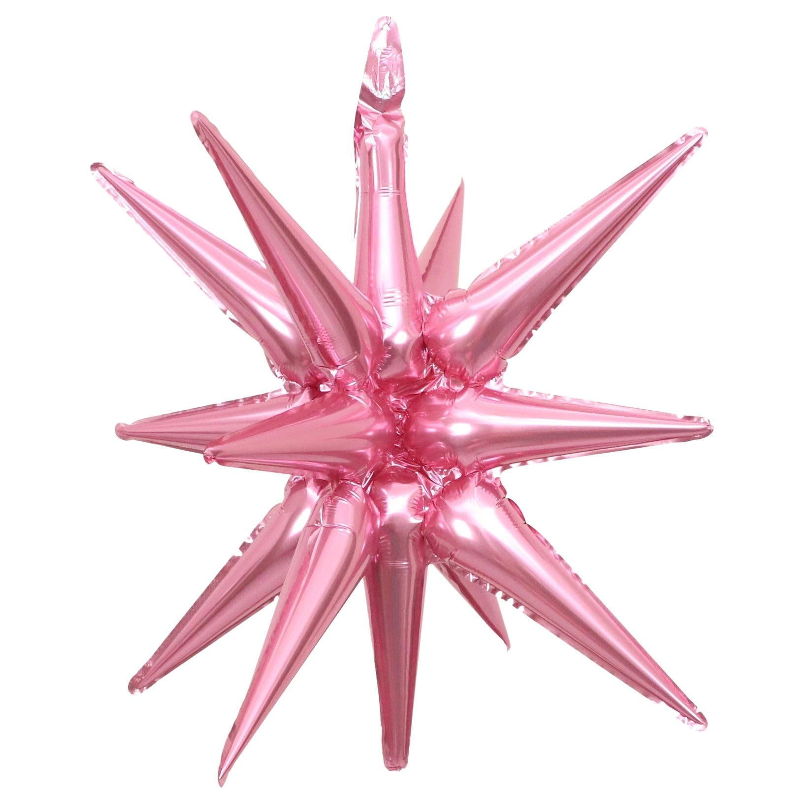 Ikeay 6-Piece Star Foil Balloons, Black Gold Explosion Style, Birthday ...