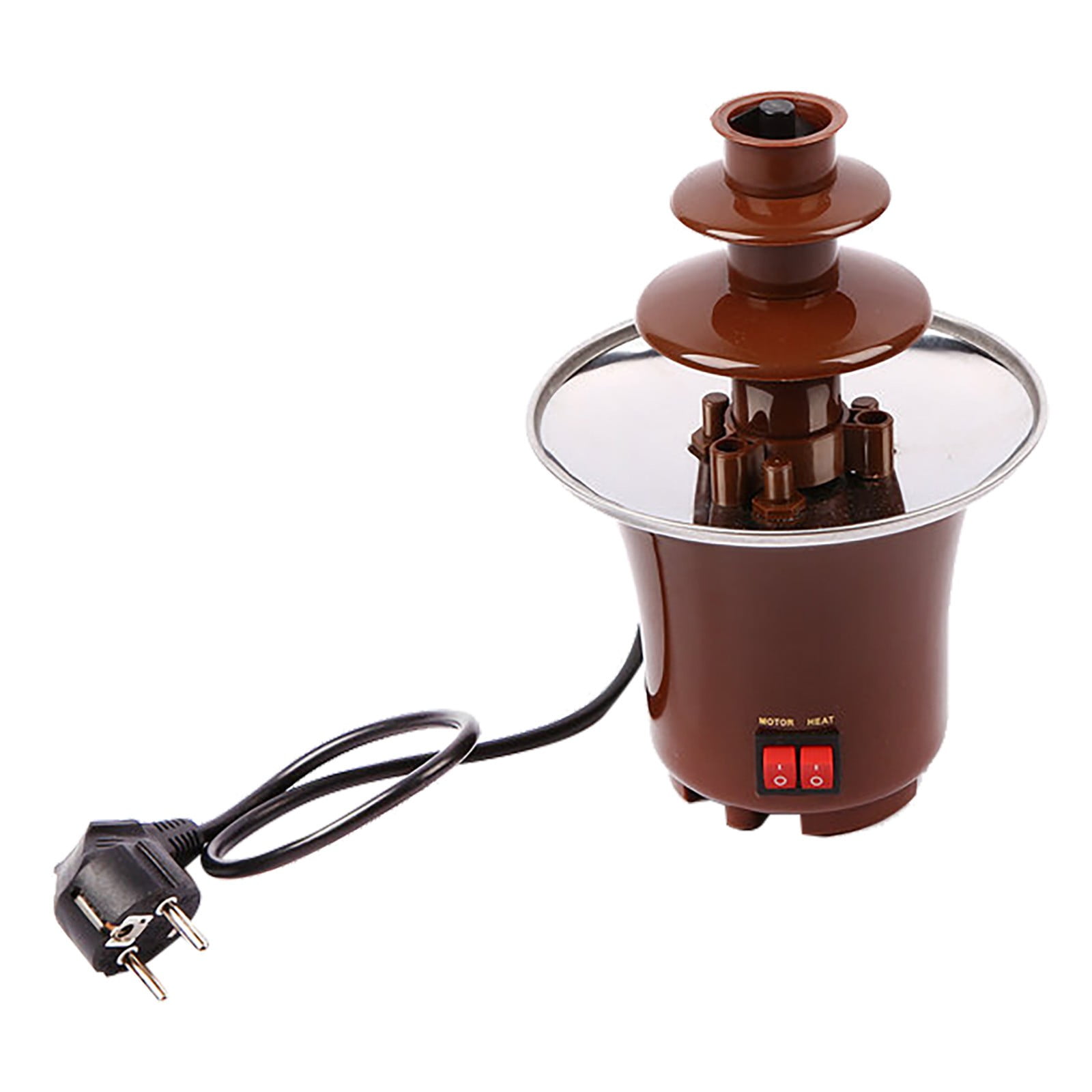Ikeay Chocolate Fountain Machine, Chocolate Fondue Enjoy Delicious ...