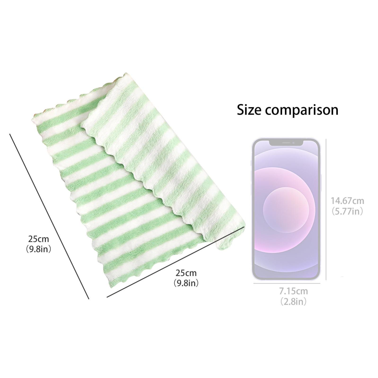 Ikeay Dishrags, Tableware Cleaning Cloth Kitchen Towel Wiping Rag Dish ...