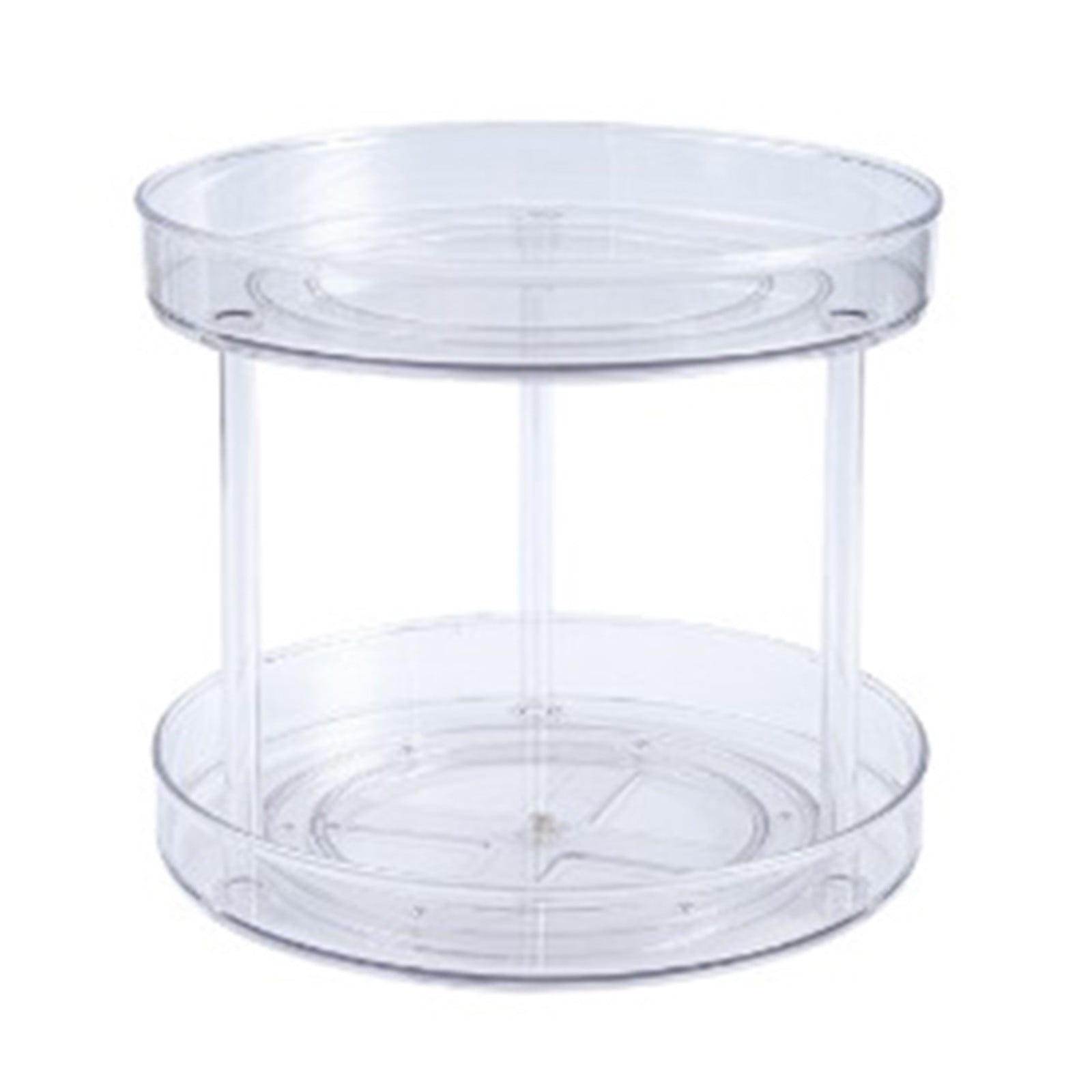 Ikeay Double-Layer Storage Rack, 2 Tier Organizer 9.25 Inch Fully ...