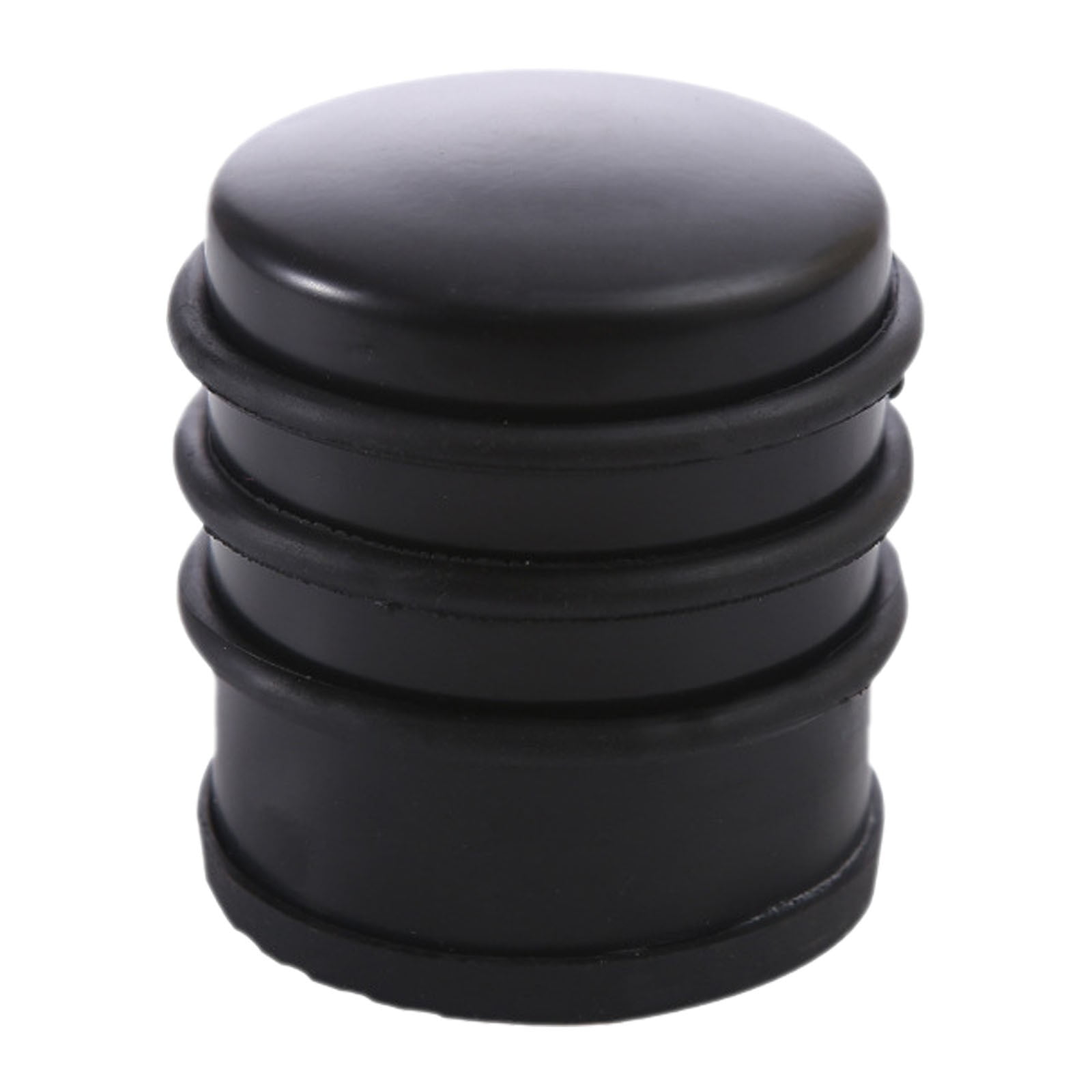 Ikeay Heavy Duty Door Stopper - 2.6Lb Non Slip Rubber Base Steel Design ...