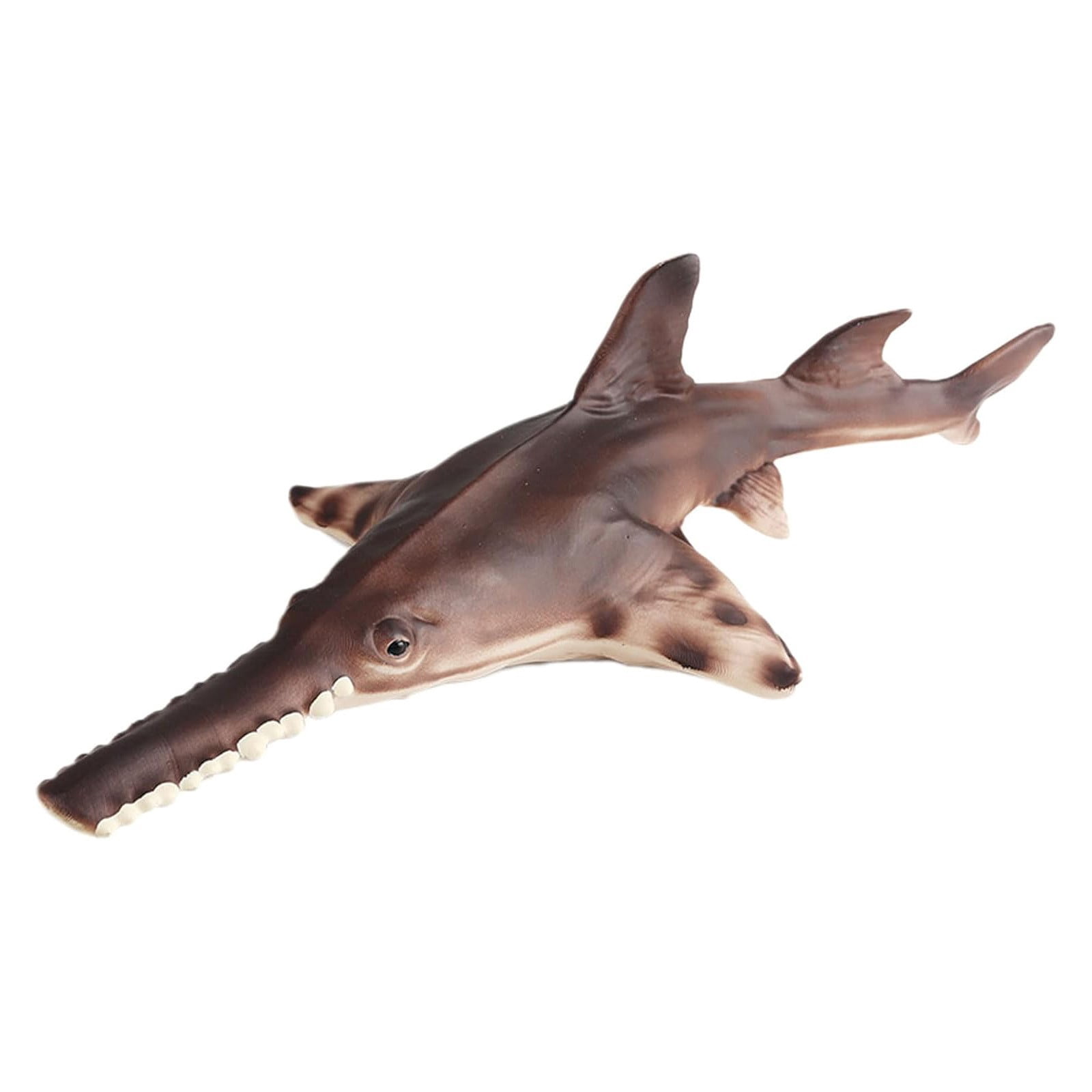 Ikeay Large Soft Rubber Sawfish Animal Figure, Realistic Stuffed Marine ...