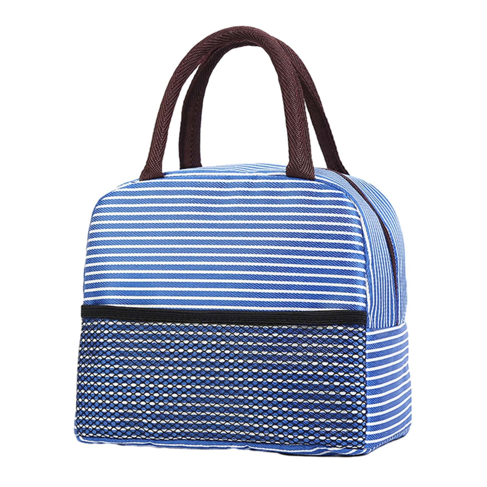 Ikeay Lunch Bag, Bento Bag Portable Lunch Box Bag Simple Picnic Bag ...