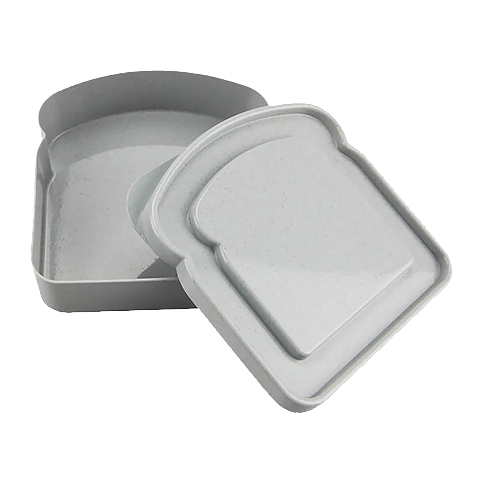 Ikeay Lunch Box, Fiber Portable Lunch Box Sandwich Box Large Capacity ...