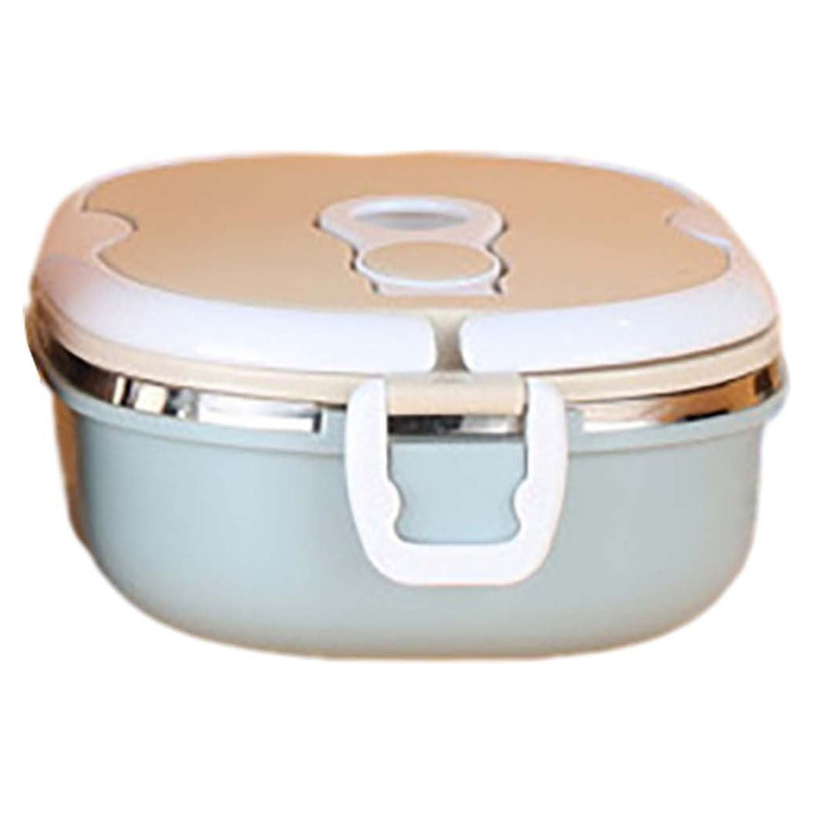 Ikeay Lunch Box, Stainless Steel Multi Layer Insulated Lunch Box Bucket ...