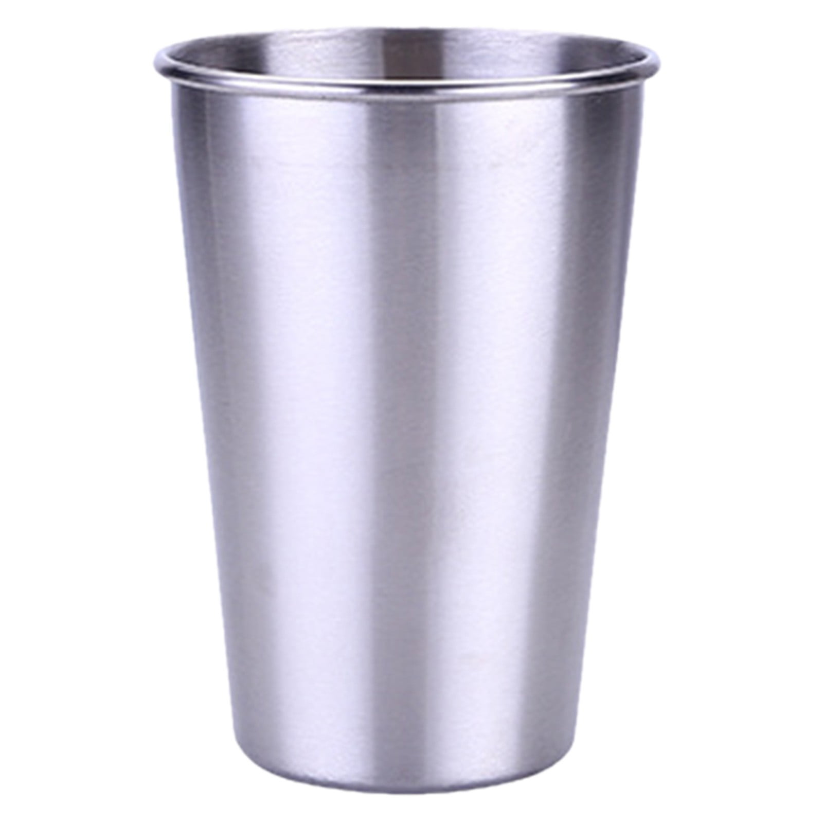 Ikeay Metal Drinking Cup Silver,Stainless Steel Cups,Metal Drinking ...