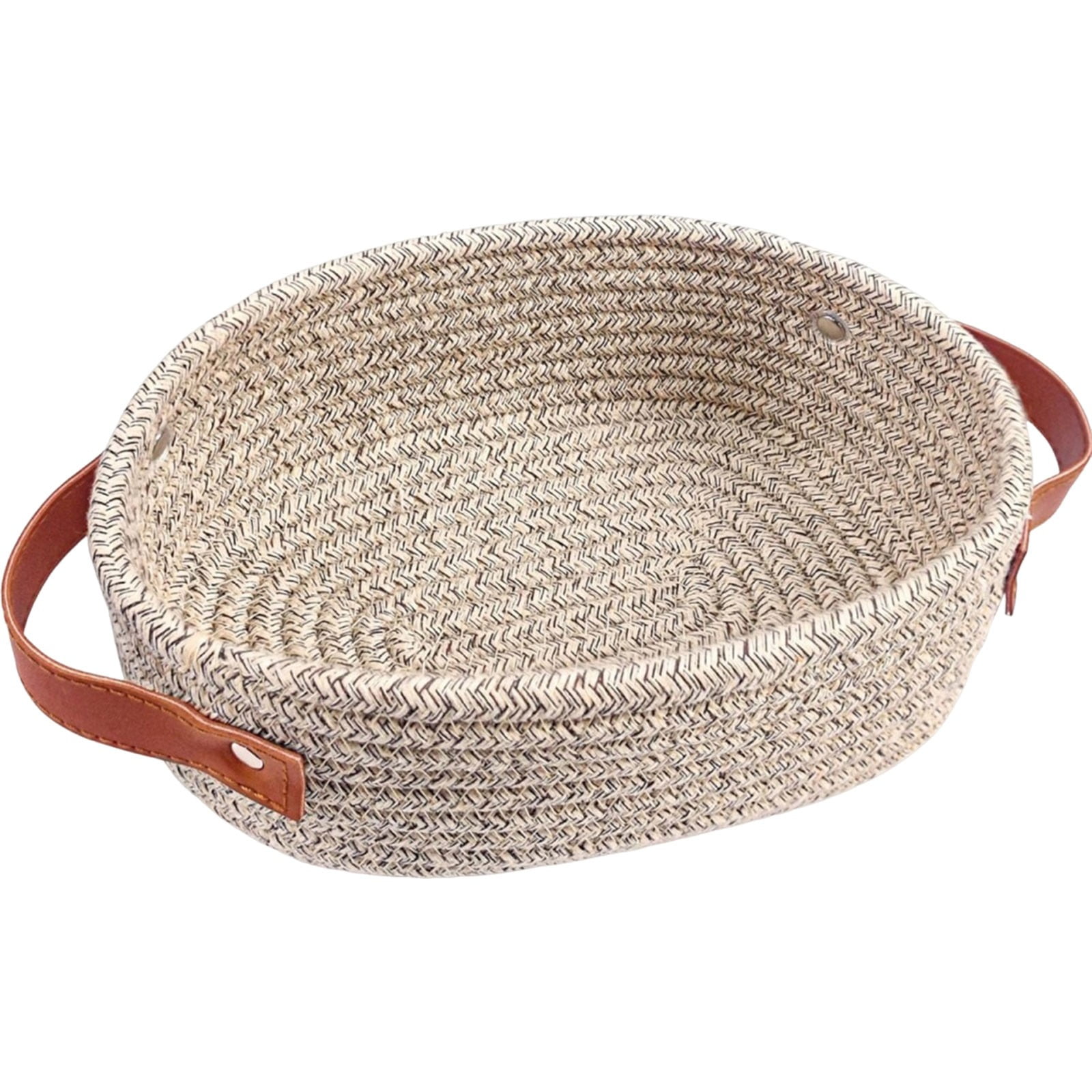 Ikeay Mini Storage Basket Mini Cotton Rope Storage Basket - Decorative ...