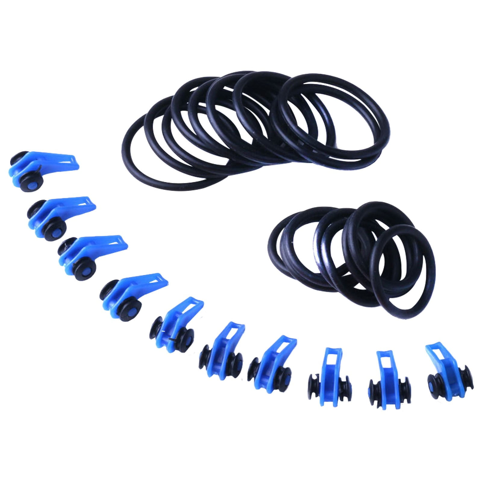 Ikeay Opolski 10Pcs Fishing Rod Hook Holder Set - Protect Your Hooks ...