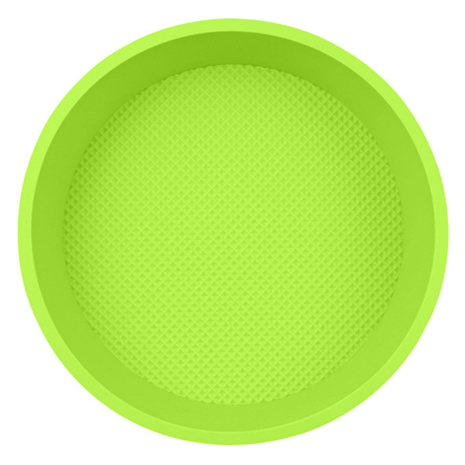 Ikeay Reusable Silicone Cake Pan with Non-Stick Grid Design, Green ...