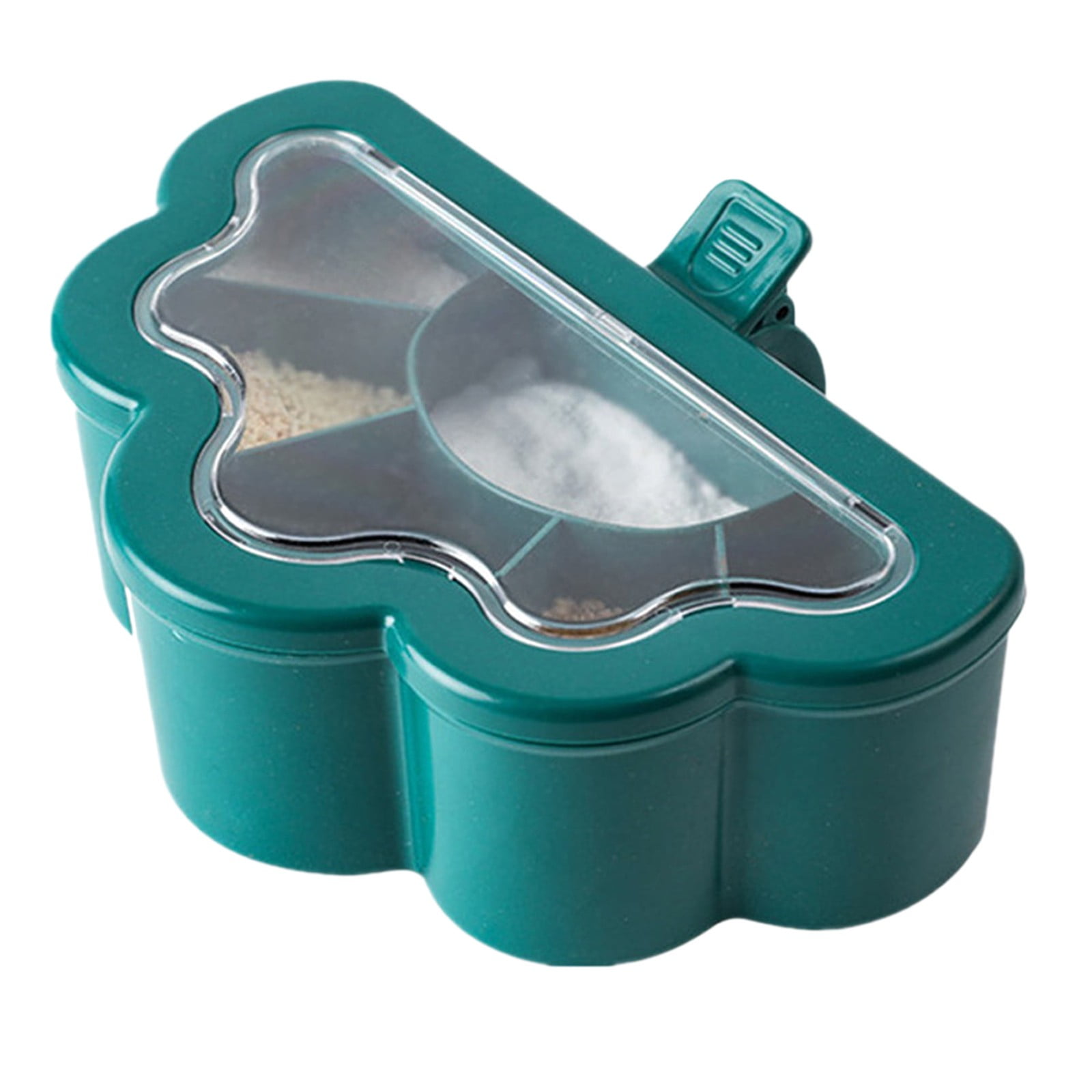 Ikeay Seasoning Box, Seasoning Box Lidded Dust Proof Pp Divided Kitchen ...
