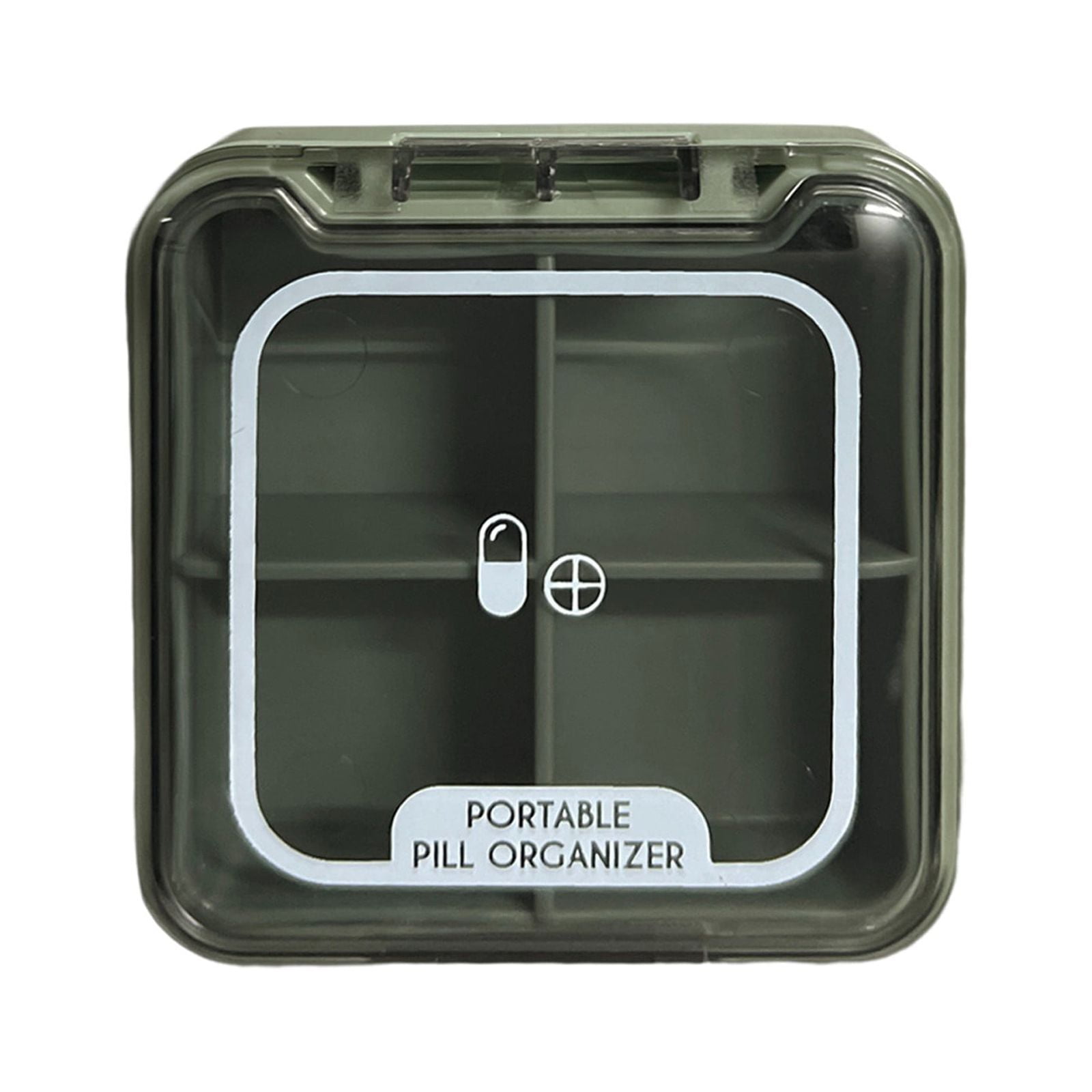 Ikeay Small Medicine Box, Portable Small Storage Box Large Capacity ...