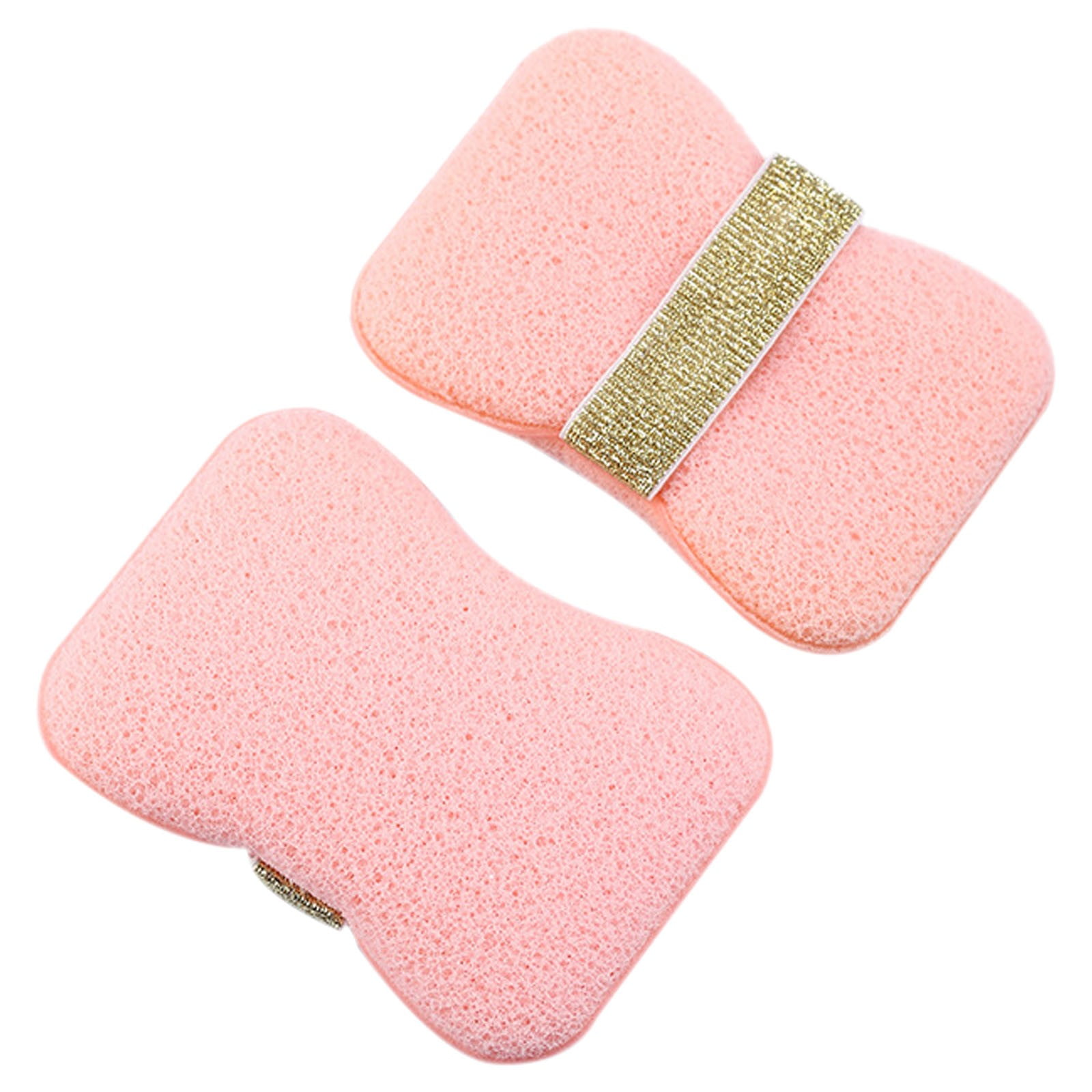 Ikeay Soap-Infused Exfoliating Sponge 1-Pack, Cotton Body Pouf with ...