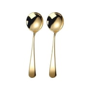 Jeaker Dinner Spoons Set of 12 Pieces, Stainless Steel Table Spoons Set ...