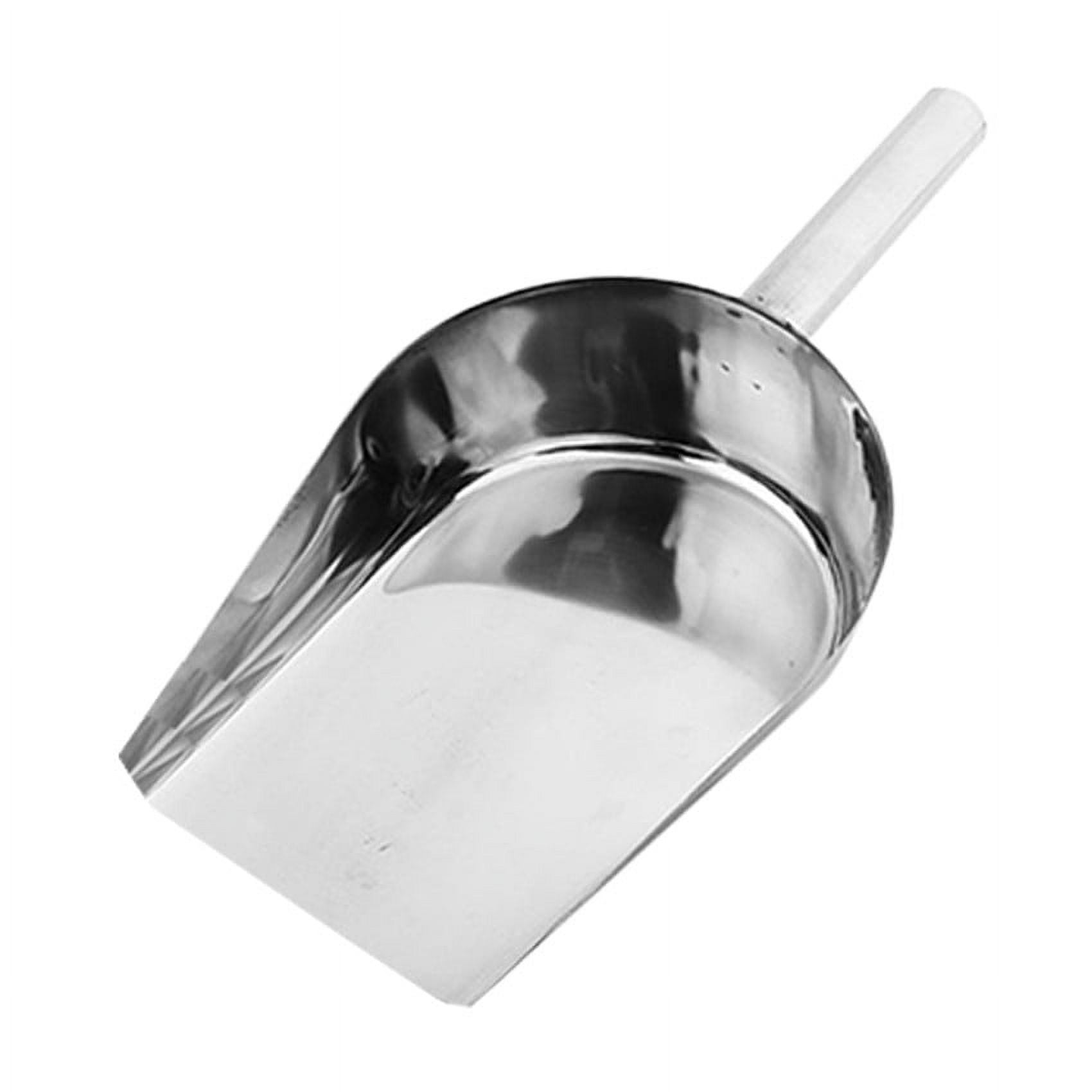 Ikeay Stainless Steel Ice Scoop, Scoop Ice Wedding Kitchen Metal Ice ...